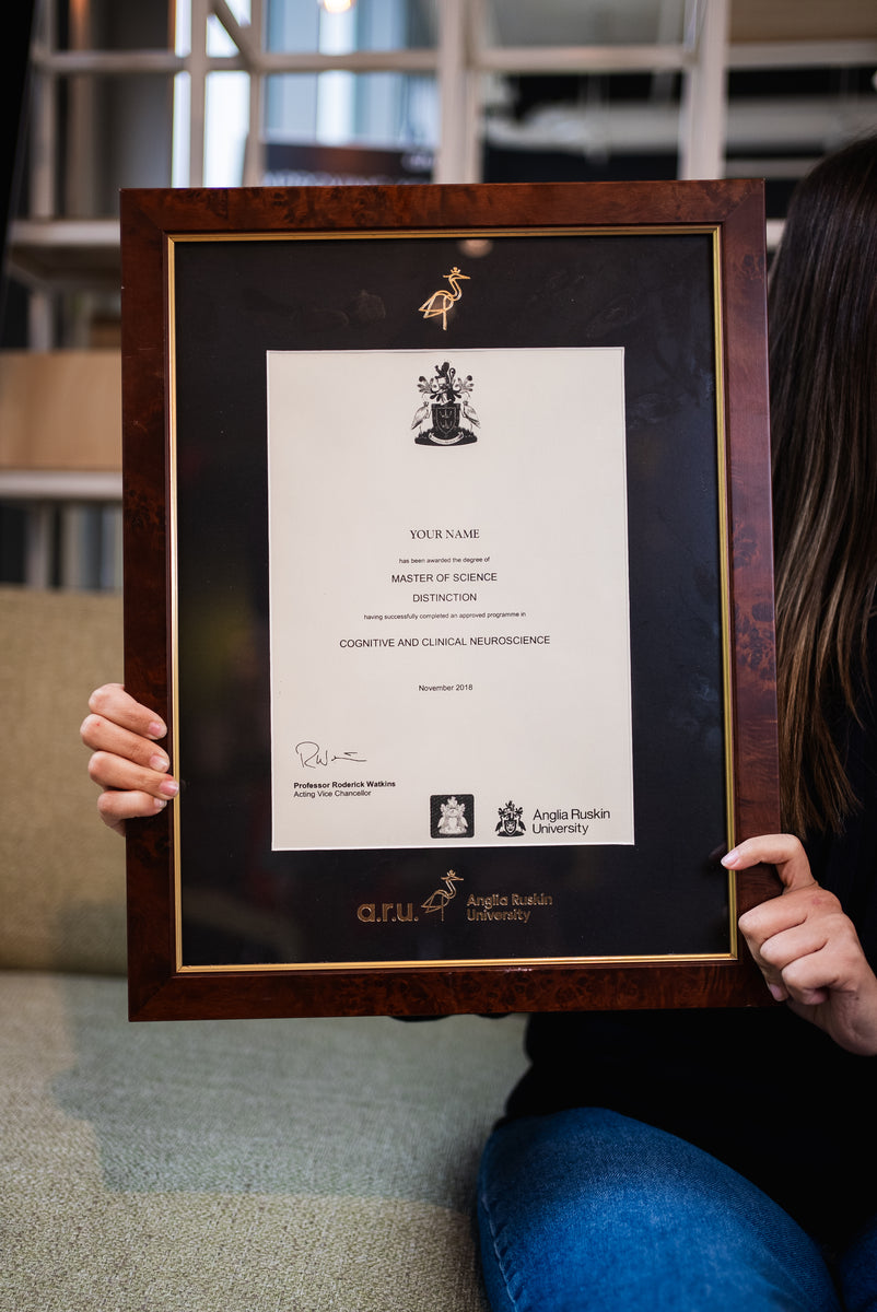 Graduation Certificate Frame – ARU Students' Union Shop